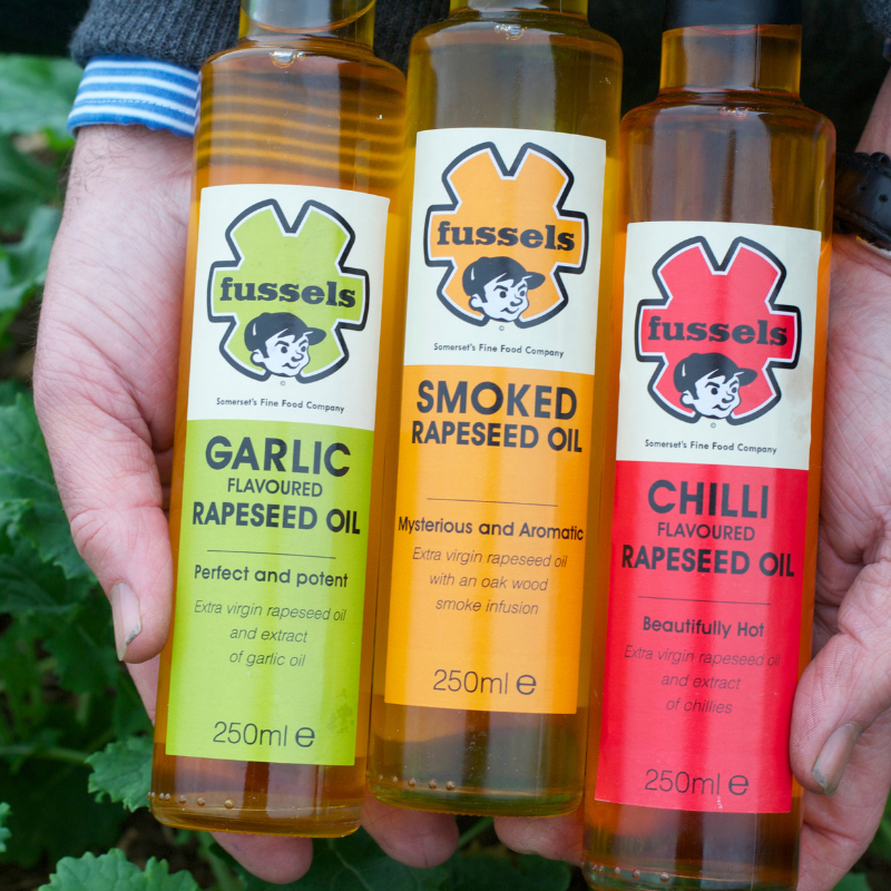 Trio Of Flavoured Rapeseed Oil for Cooking – Fussels Fine Foods